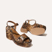 The Bardi - Camel Python Embossed – Margaux
