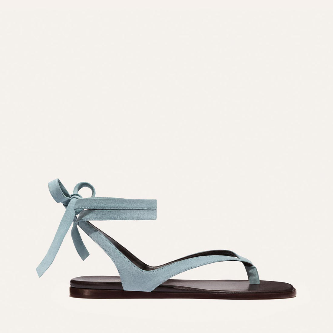 The Palermo Wrap Sandal - Ocean Suede – Margaux