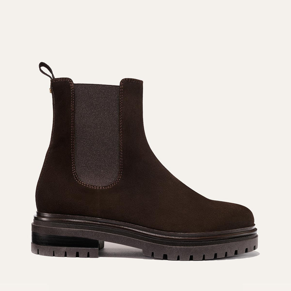 Boots: Chelsea Boot and Riding Boot in Suede and Leather – Margaux