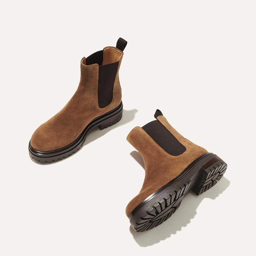 The West Chelsea Boot - Cedar Suede – Margaux