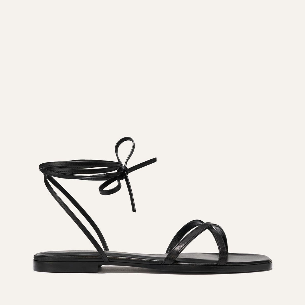 The Wrap Sandal: Lace Up Sandals That Wrap around Ankle – Margaux